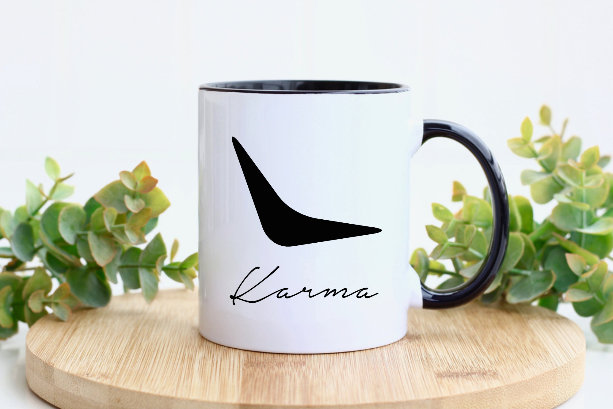 Karma SVG, Karma Boomerang Svg, Cutting Files for Silhouette, Cricut - Etsy