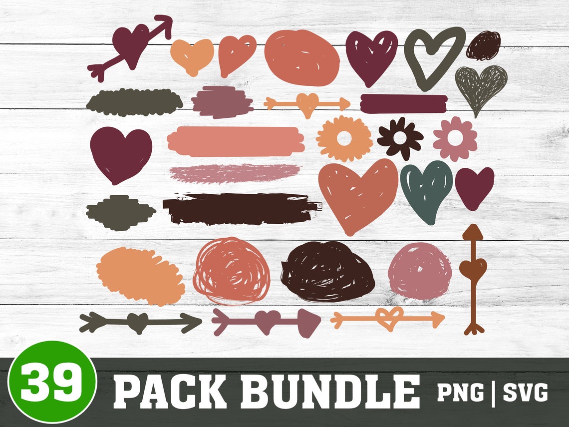 Paint Brush Stroke Svg Flower Svg Stroke Heart SVG Brush Stroke Svg Png ...