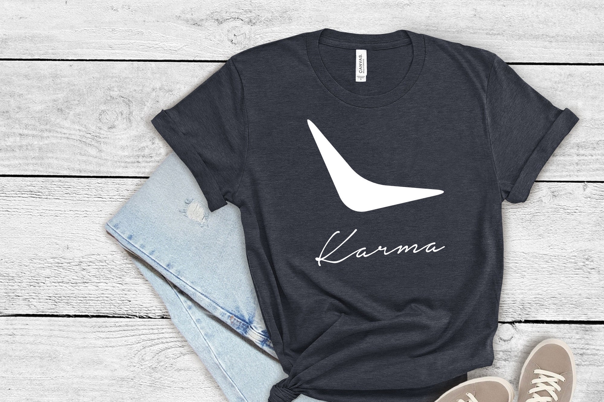 Karma SVG, Karma Boomerang Svg, Cutting Files for Silhouette, Cricut - Etsy