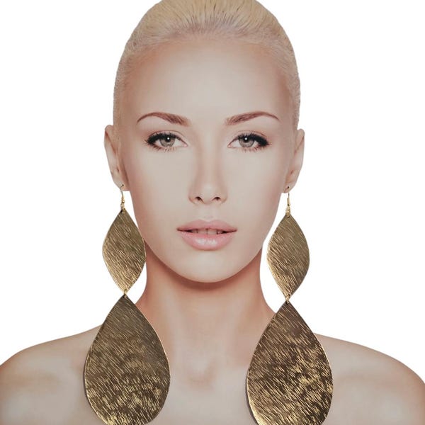 Very Long Earrings - Etsy