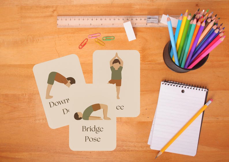 Kids Yoga Cards Printable | Calm and Focus Activities for Kids ...