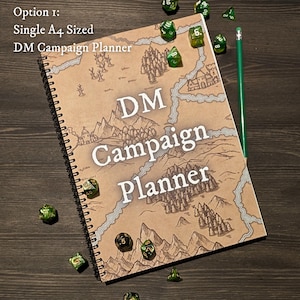 DM Campaign Planner Dnd5e DM Session Planner, Dnd Worldbuilding, Dnd ...