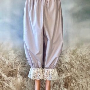 Women's Bloomers Prairie Core Pajama Pants Knickers Pantaloons Cotton ...