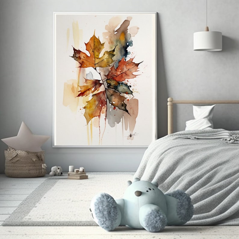 Abstract Fall Art - Etsy