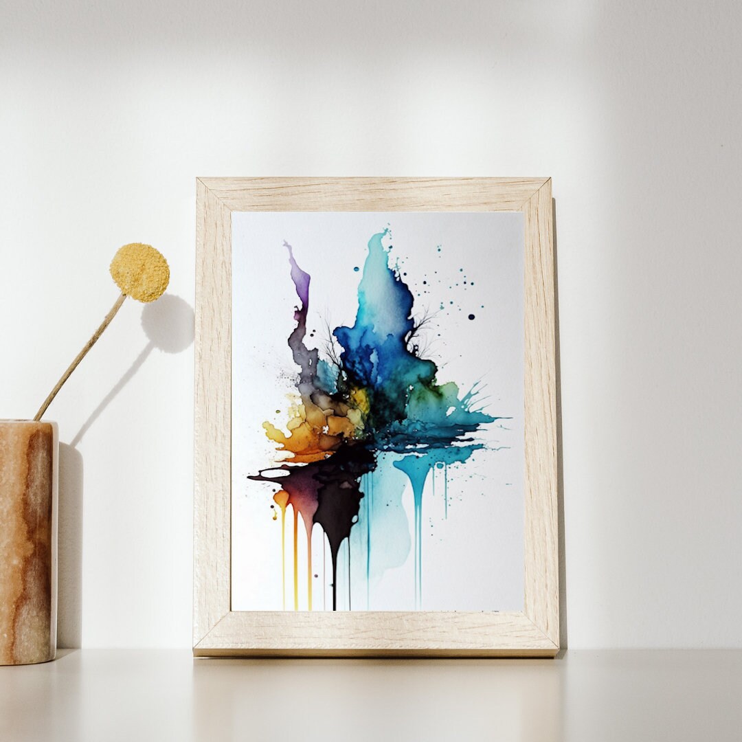 Abstract Water Art - Etsy