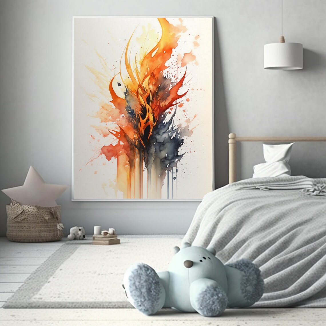 Abstract Fire Art - Etsy