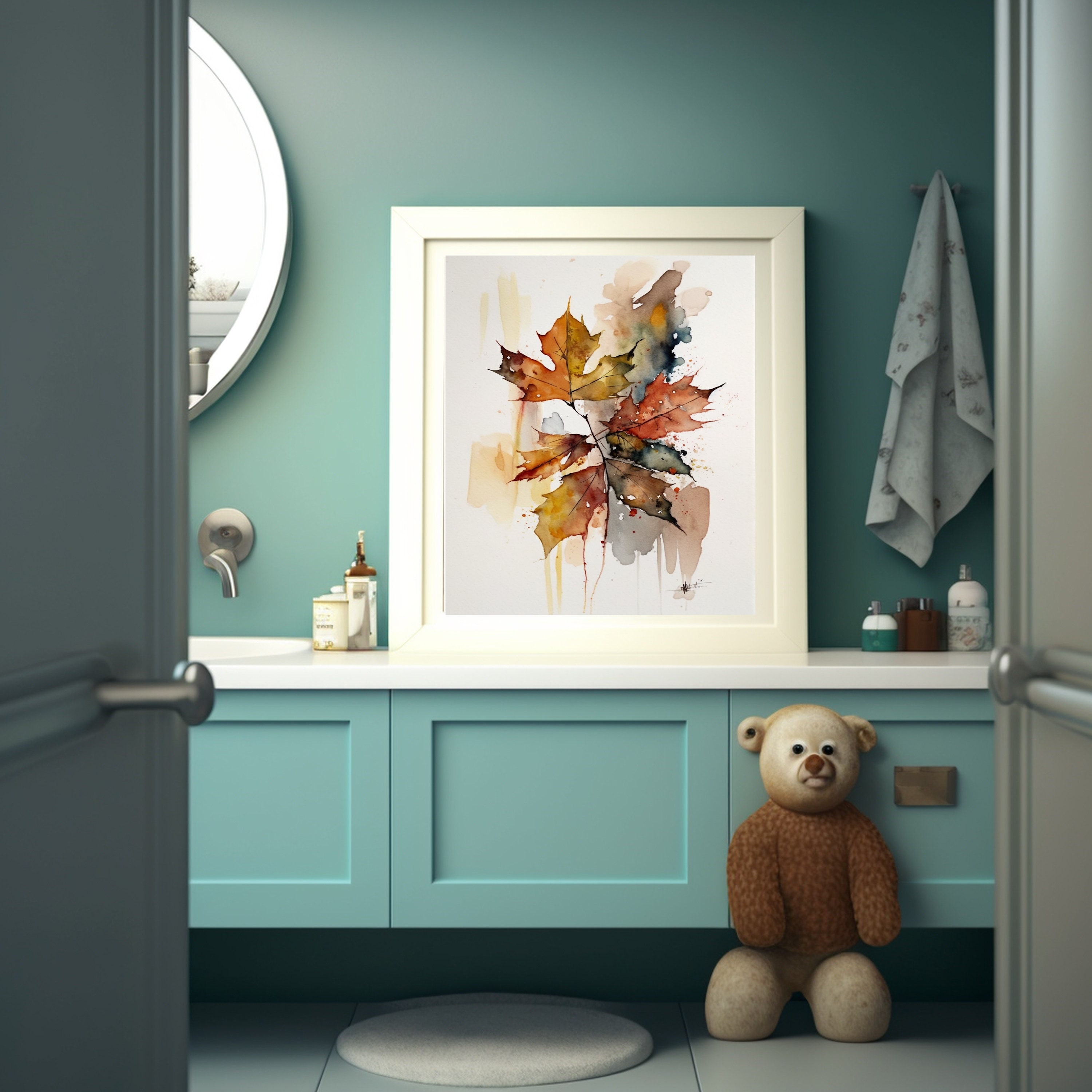 Abstract Fall Art - Etsy Canada