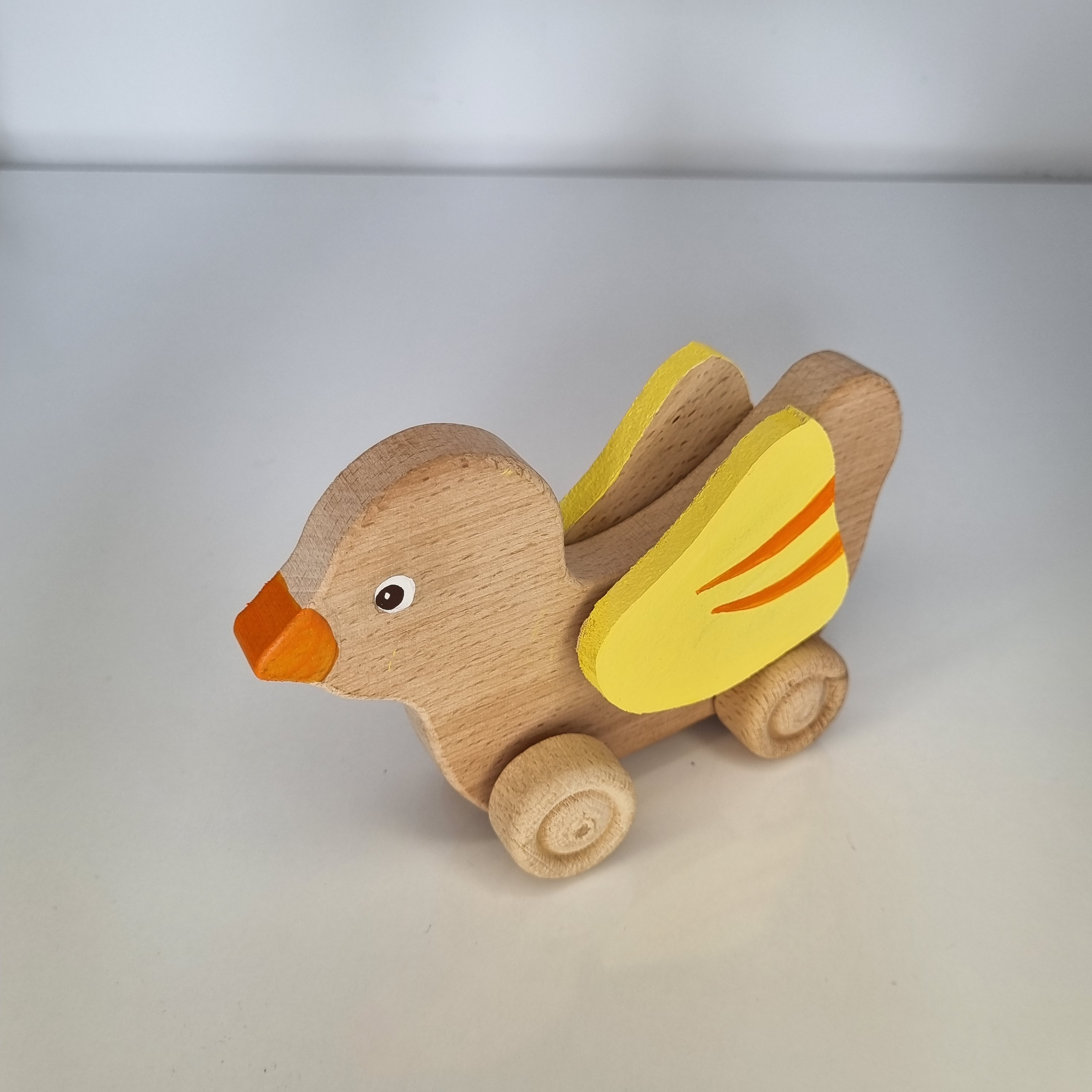 WOODEN DUCK TOYS, Wooden Sensory Animal Toys, Montessori Educational ...