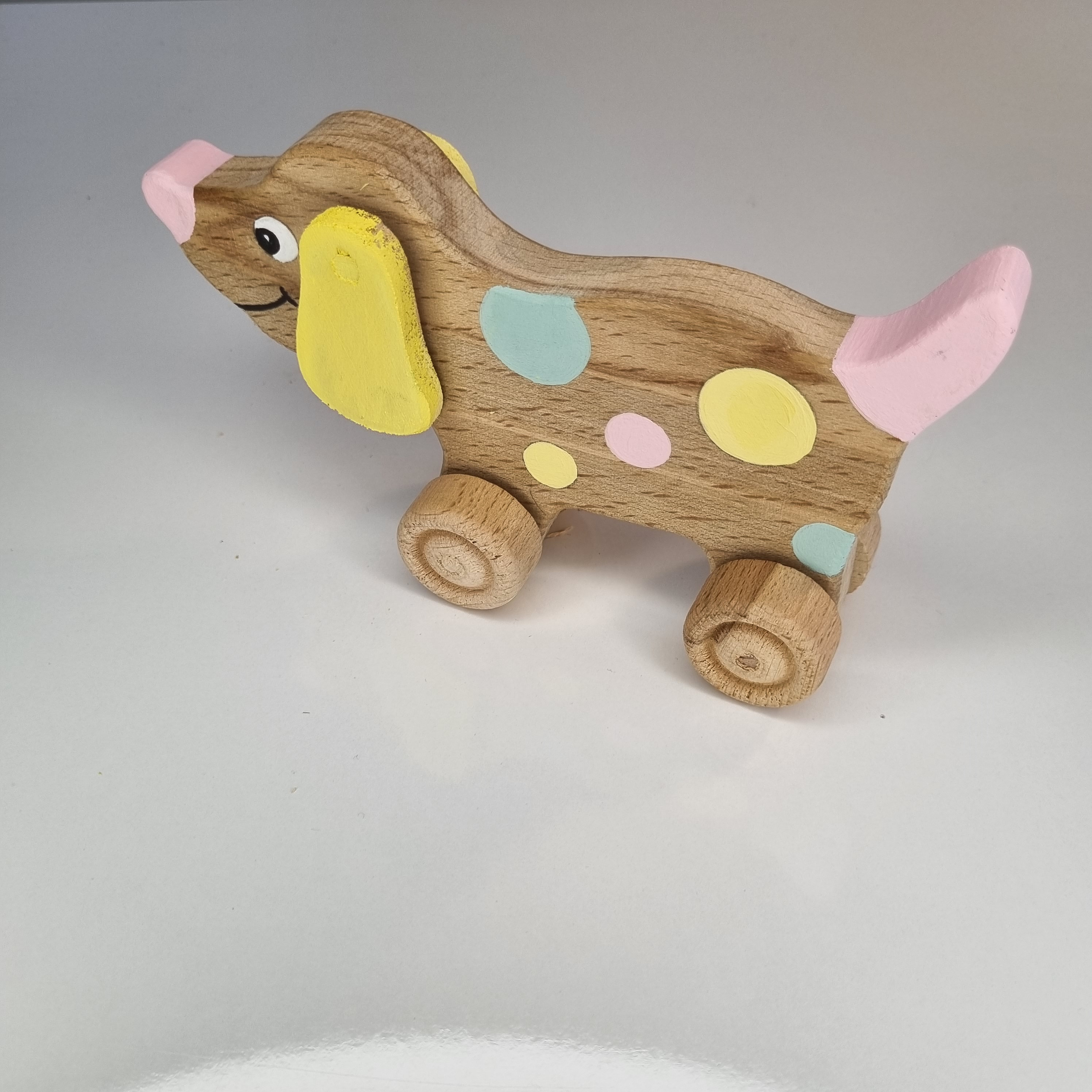 WOODEN DOG TOYS Wooden Animal Toys Montessori Educational - Etsy