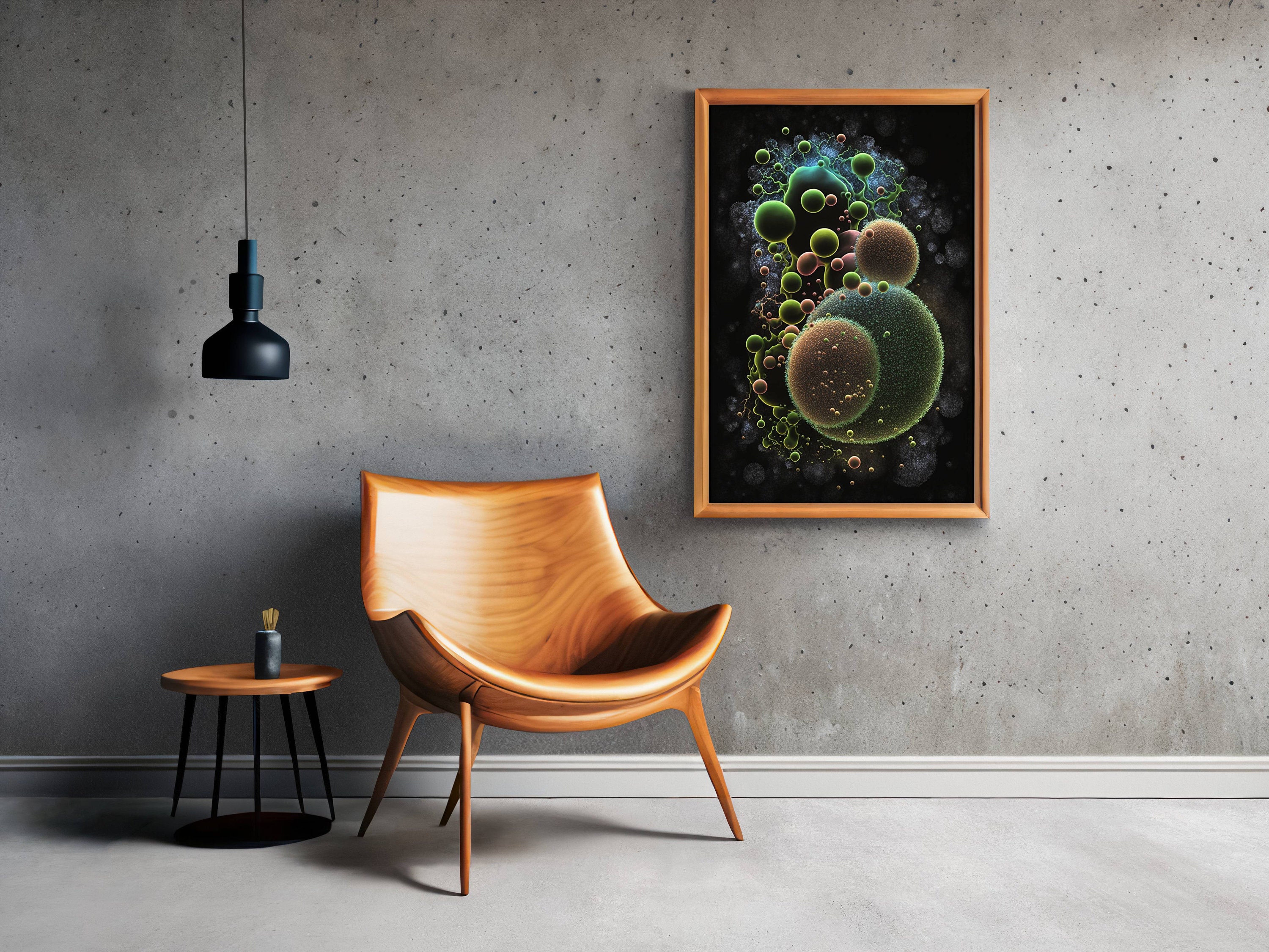 Bacteria Art, Modern Science Art, Microbiology Laboratory, Science ...