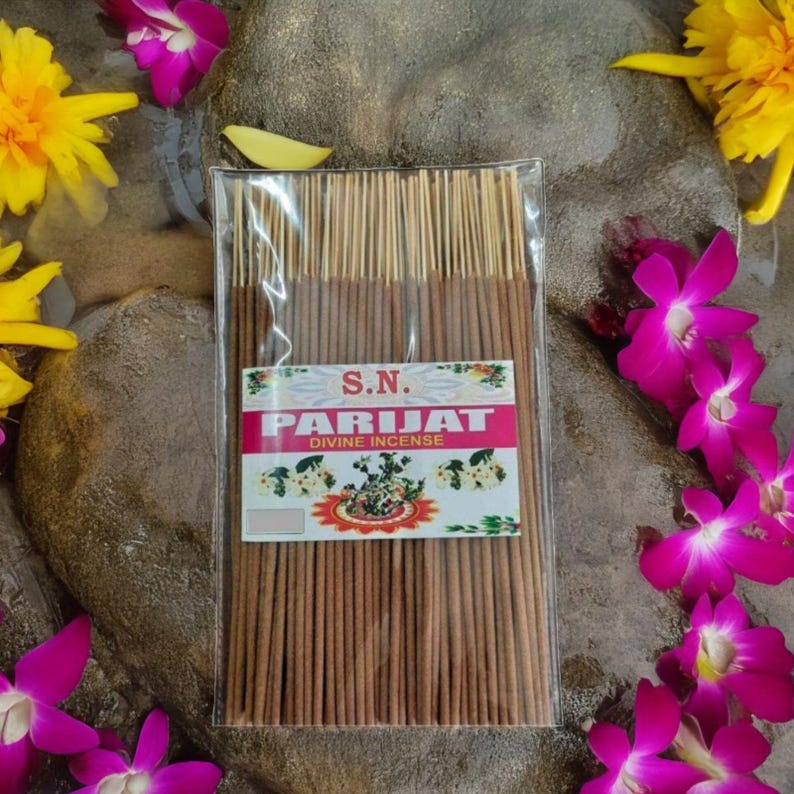 Parijat Flower Fragrance Original Divine Incense Stick Agarbatti 200gm ...
