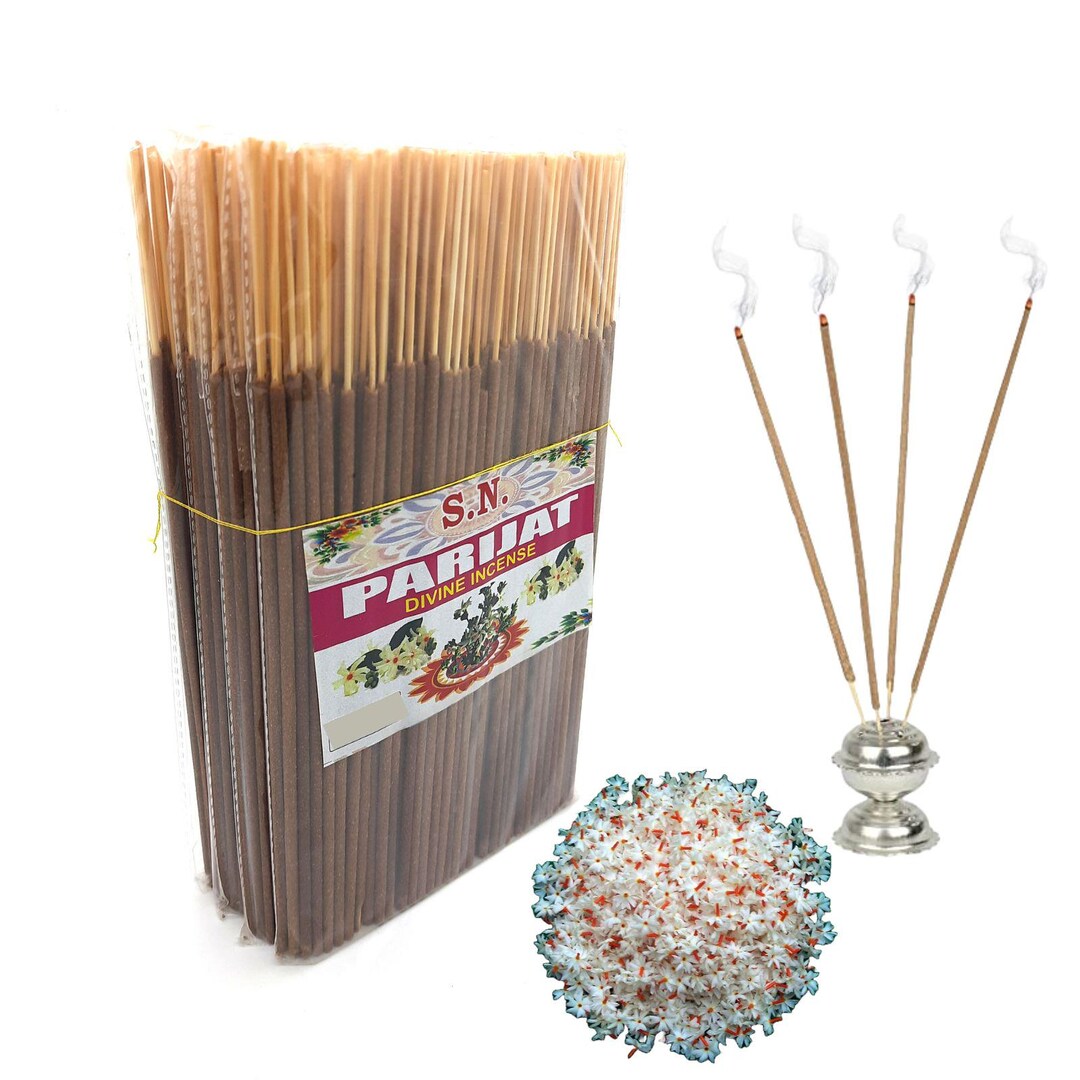 Parijat Flower Fragrance Original Divine Incense Stick Agarbatti 200gm | Agarbatti for Home ...
