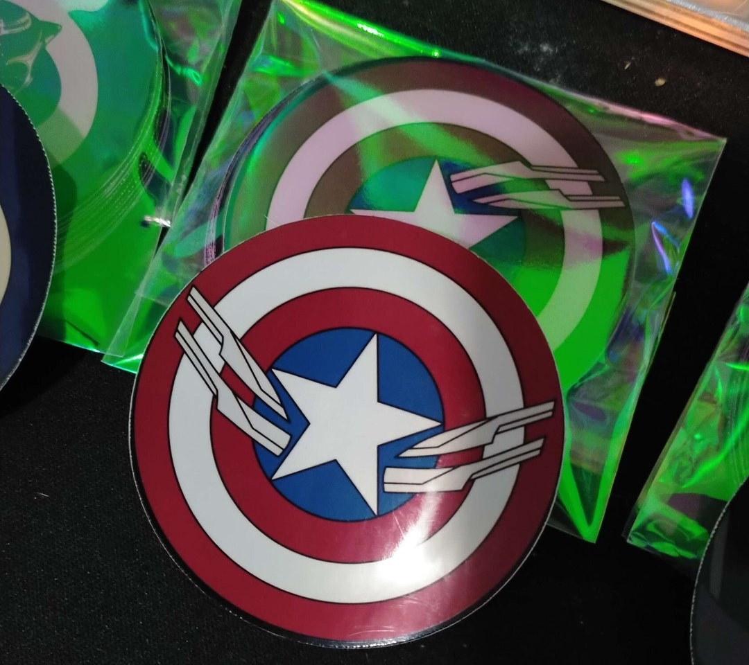 Captain America - Sam Wilson - Sticker - Etsy