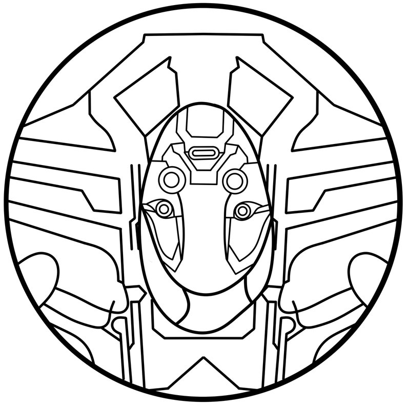 Ghost - Ava Starr - Colouring Page - Etsy
