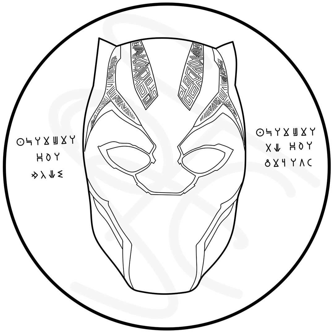 Wakanda Forever Colouring Bundle - Etsy