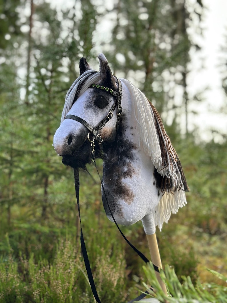 Irish Cob Hobbyhorse. Made From High-quality Velboa Fabric. Made in ...
