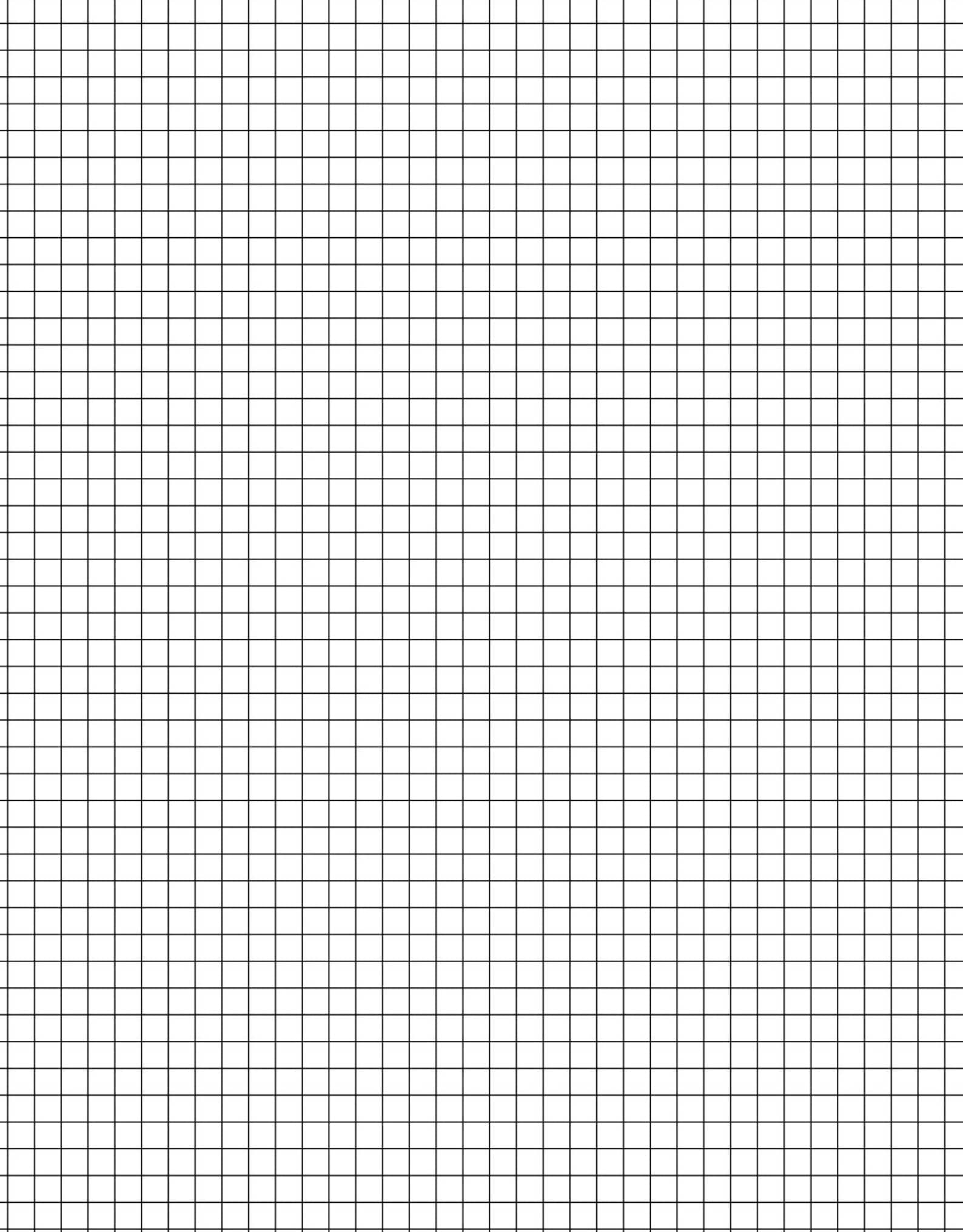 Graph Paper Quad Ruled 4 Grid Sizes 1/5 Inch, 1/4 Inch 1/3 Inch, 1/2 ...