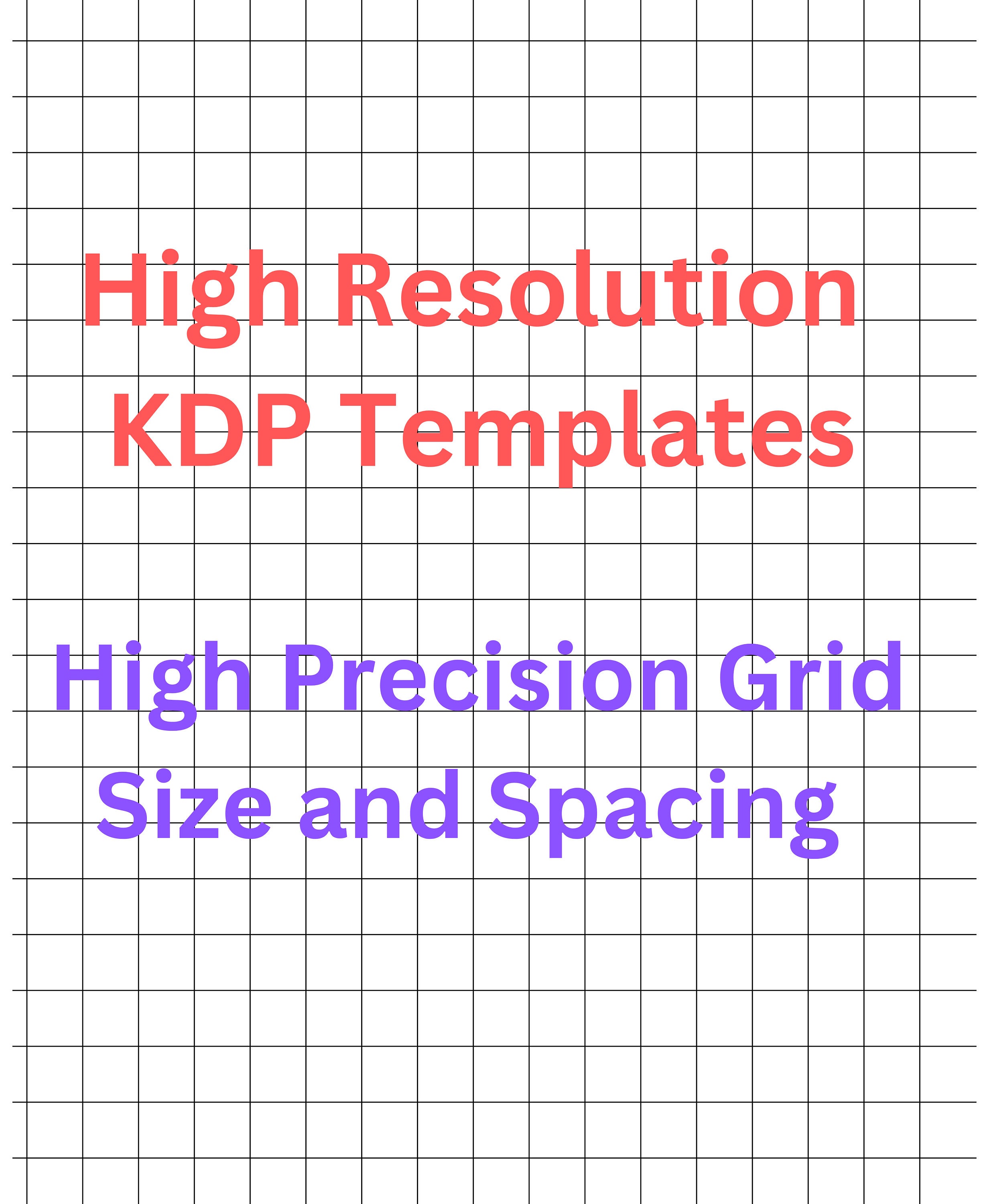 Graph Paper Quad Ruled 4 Grid Size 1/5 Inch, 1/4 Inch 1/3 Inch, 1/2 ...