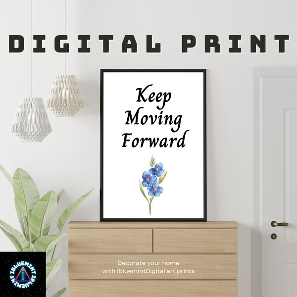 Keep Moving Forward - Etsy