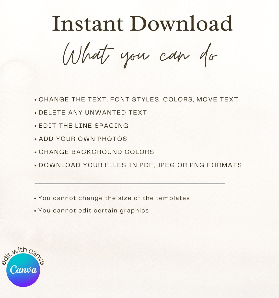 Unplugged Ceremony Wedding Sign Template, Minimalist Wedding No Cell ...