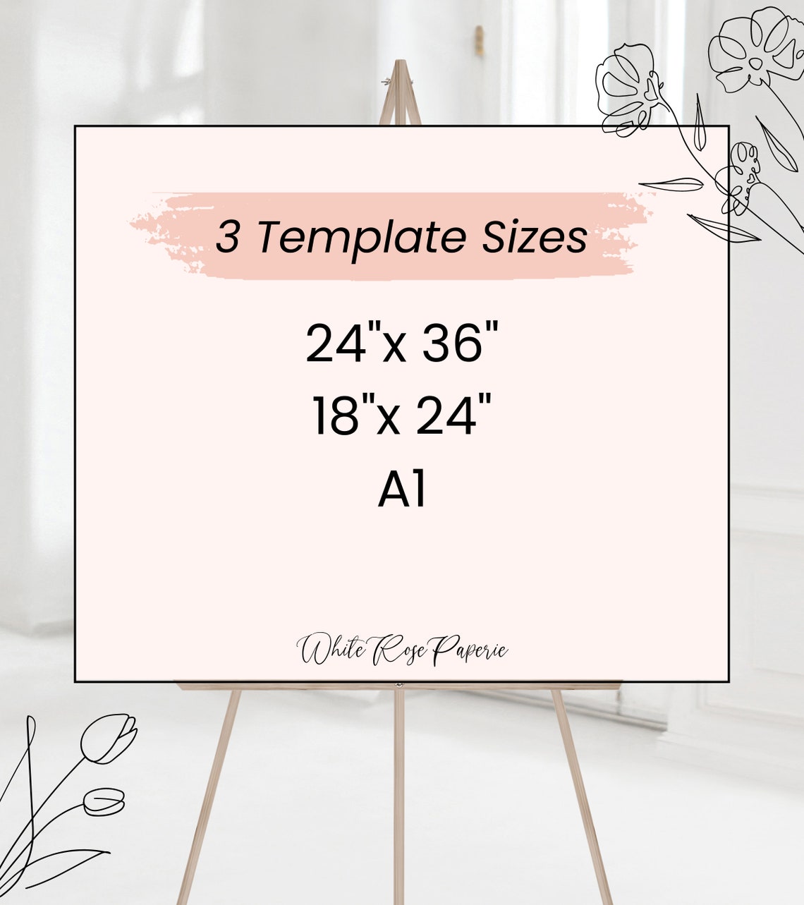 Unplugged Ceremony Wedding Sign Template, Minimalist Wedding No Cell ...