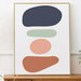 Single Digital Poster of Stone Totem Tribal Modern Composition, Gitial ...