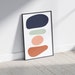 Single Digital Poster of Stone Totem Tribal Modern Composition, Gitial ...
