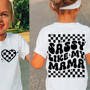 Sassy Like My Mama Svg Png, Sassy Kid Svg Png, Sassy Girls Svg Png, Cut ...
