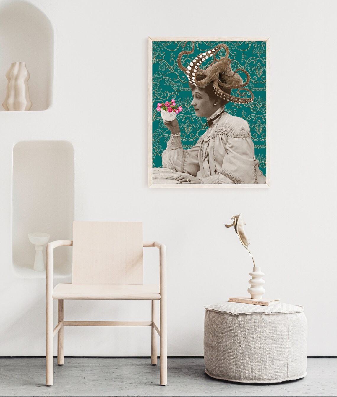 Tea Time INSTANT Digital Download Photo Collage Wall Art - Etsy