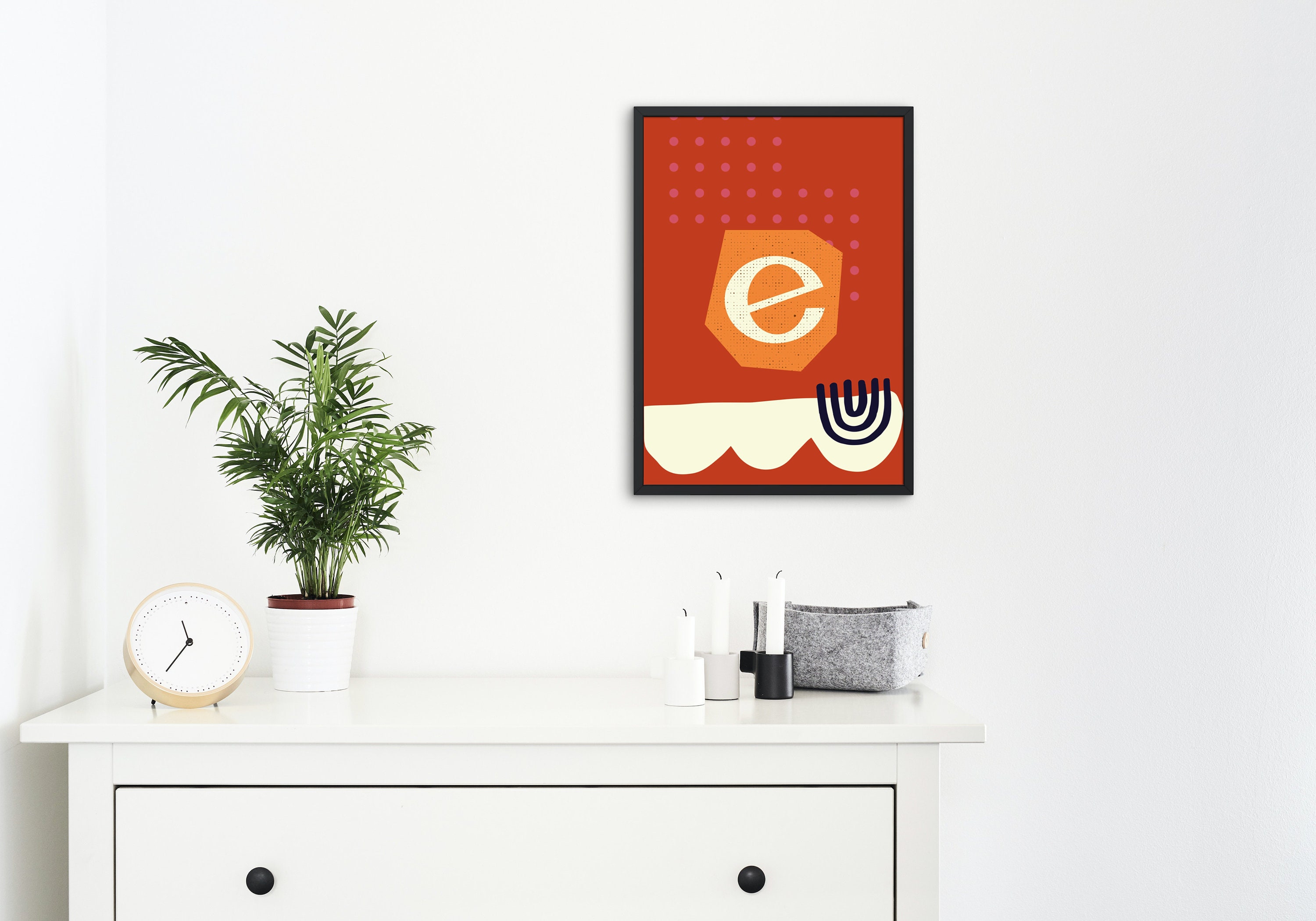 Letter E INSTANT Digital Download Wall Art Printable Poster - Etsy