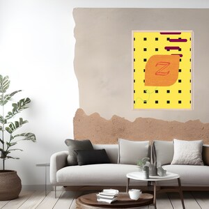 Letter Z INSTANT Digital Download Wall Art Printable Poster - Etsy