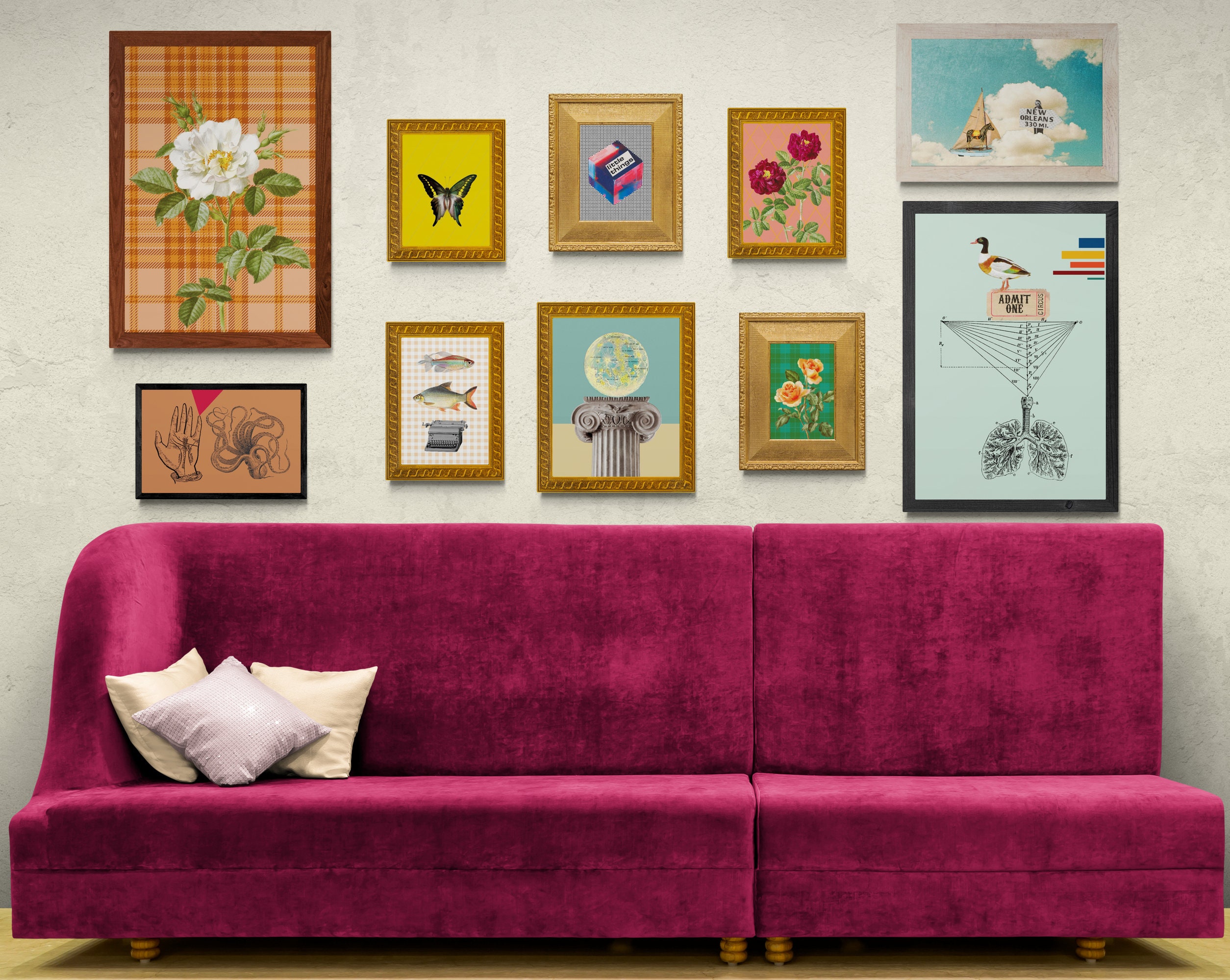 Boho Gallery Wall SET 1 INSTANT Digital Download Printable Posters - Etsy