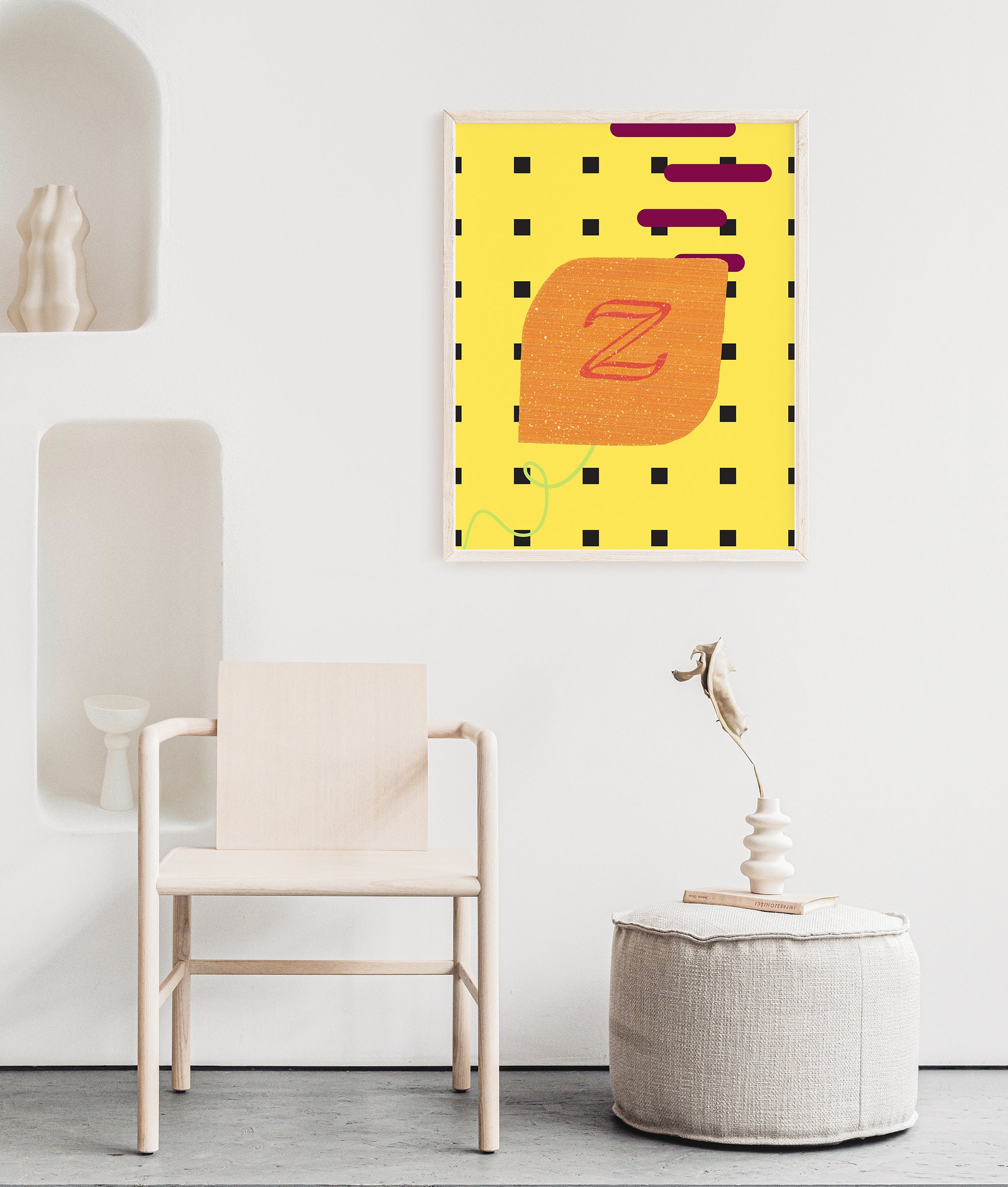 Letter Z INSTANT Digital Download Wall Art Printable Poster - Etsy