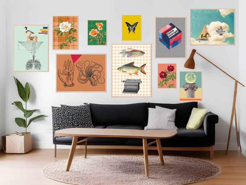 Boho Gallery Wall SET 1 INSTANT Digital Download Printable Posters - Etsy