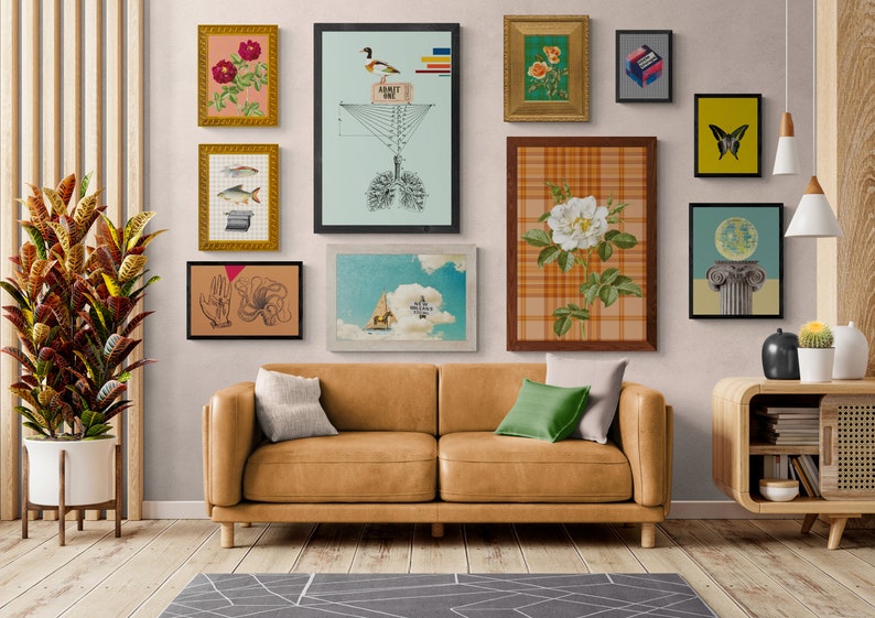 Boho Gallery Wall SET 1 INSTANT Digital Download Printable Posters - Etsy