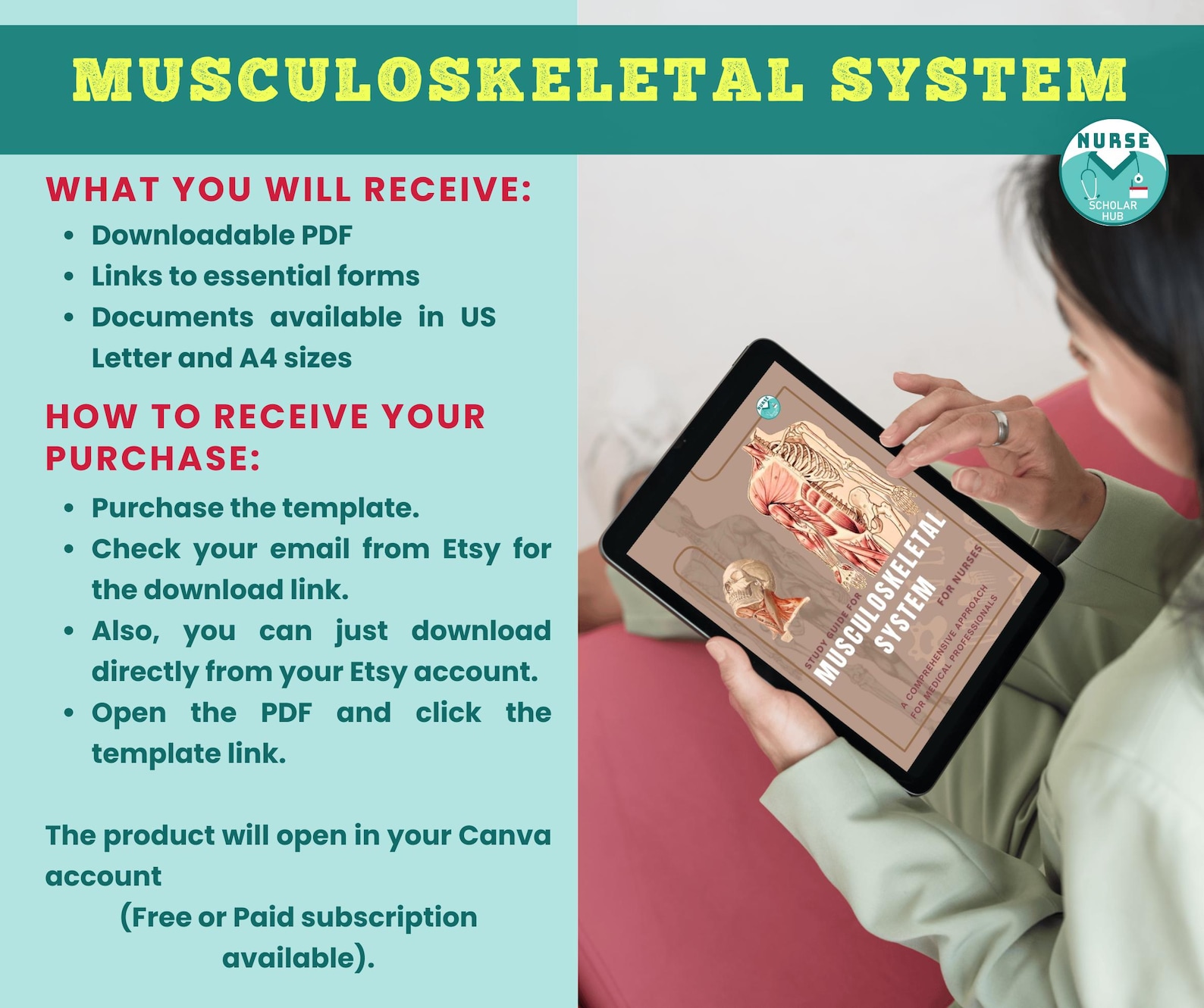 Musculoskeletal System Nursing Study Notes | Anatomy, Physiology, and ...
