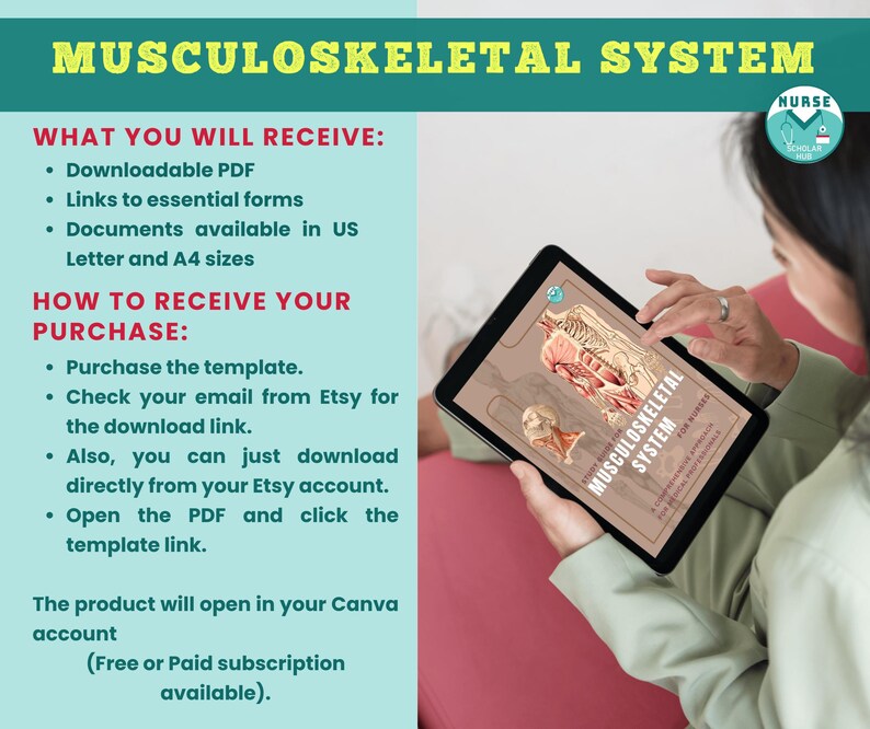 Musculoskeletal System Nursing Study Notes | Anatomy, Physiology, and ...