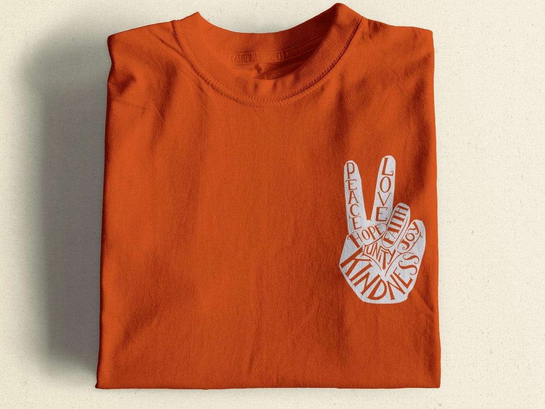 HARMONY DAY Tshirt, School Kids and Teachers Orange Harmony Day Peace ...