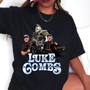 Luke Combs Tshirt, Concert Merch, Luke Combs Australia Tour T Shirt ...