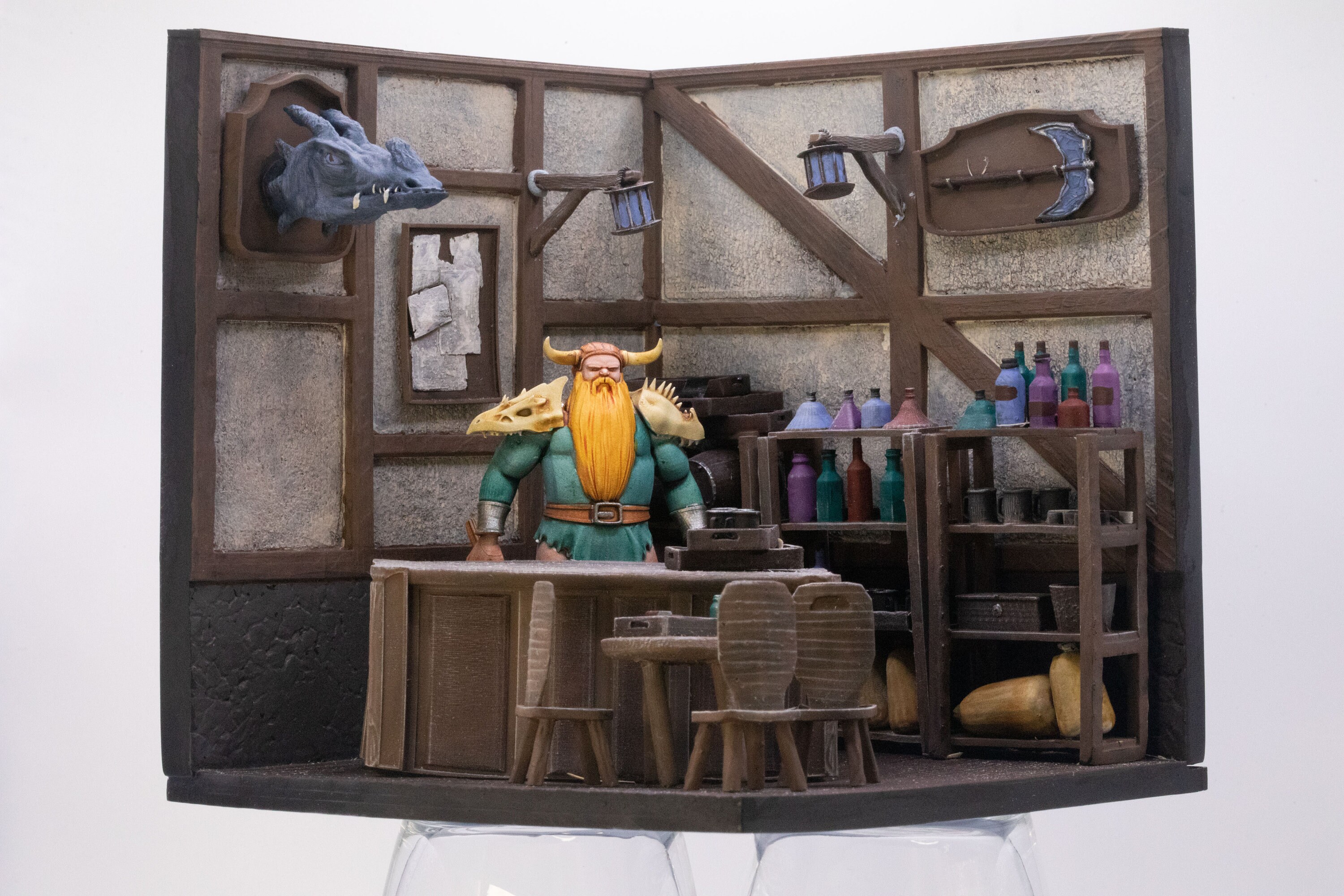 Custom 3D Scene Custom Diorama Design Comission Painting Dnd Pathfinder ...