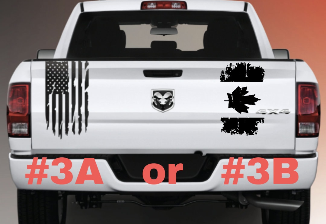 Ram Tailgate Decals - Etsy