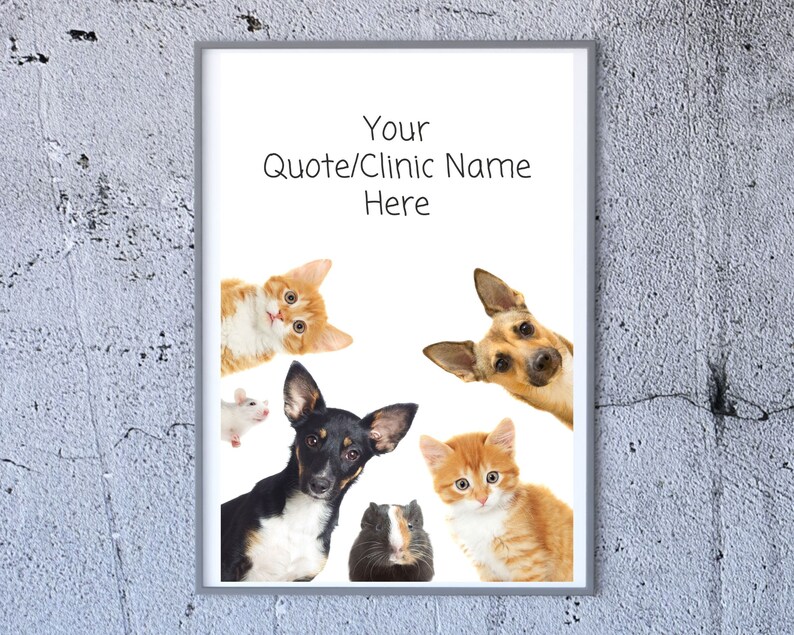Veterinary Office Decor Printable Wall Art Vet Office Wall Art ...