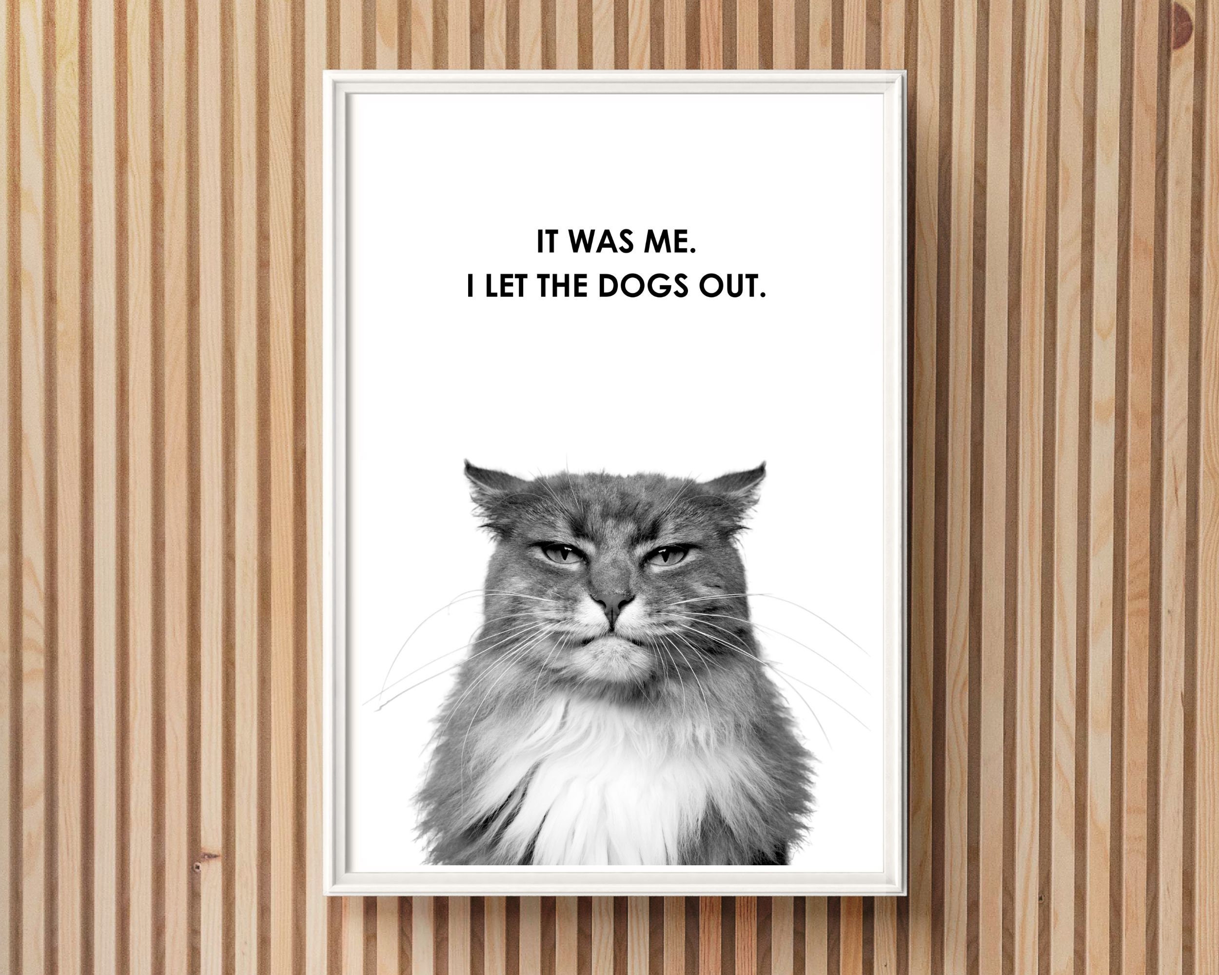 Funny Vet Quote Printable Wall Art Funny Cat Vet Wall Art - Etsy