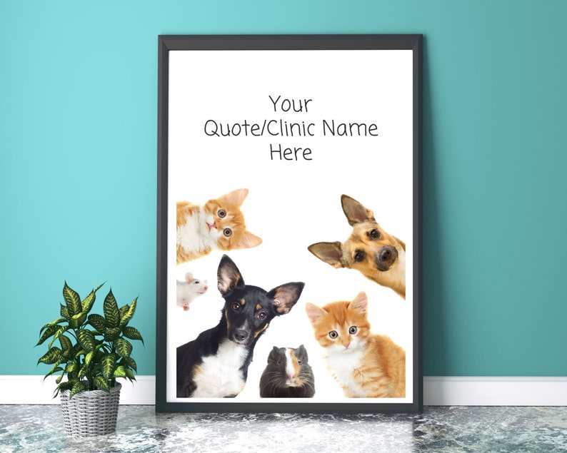 Veterinary Office Decor Printable Wall Art Vet Office Wall Art ...
