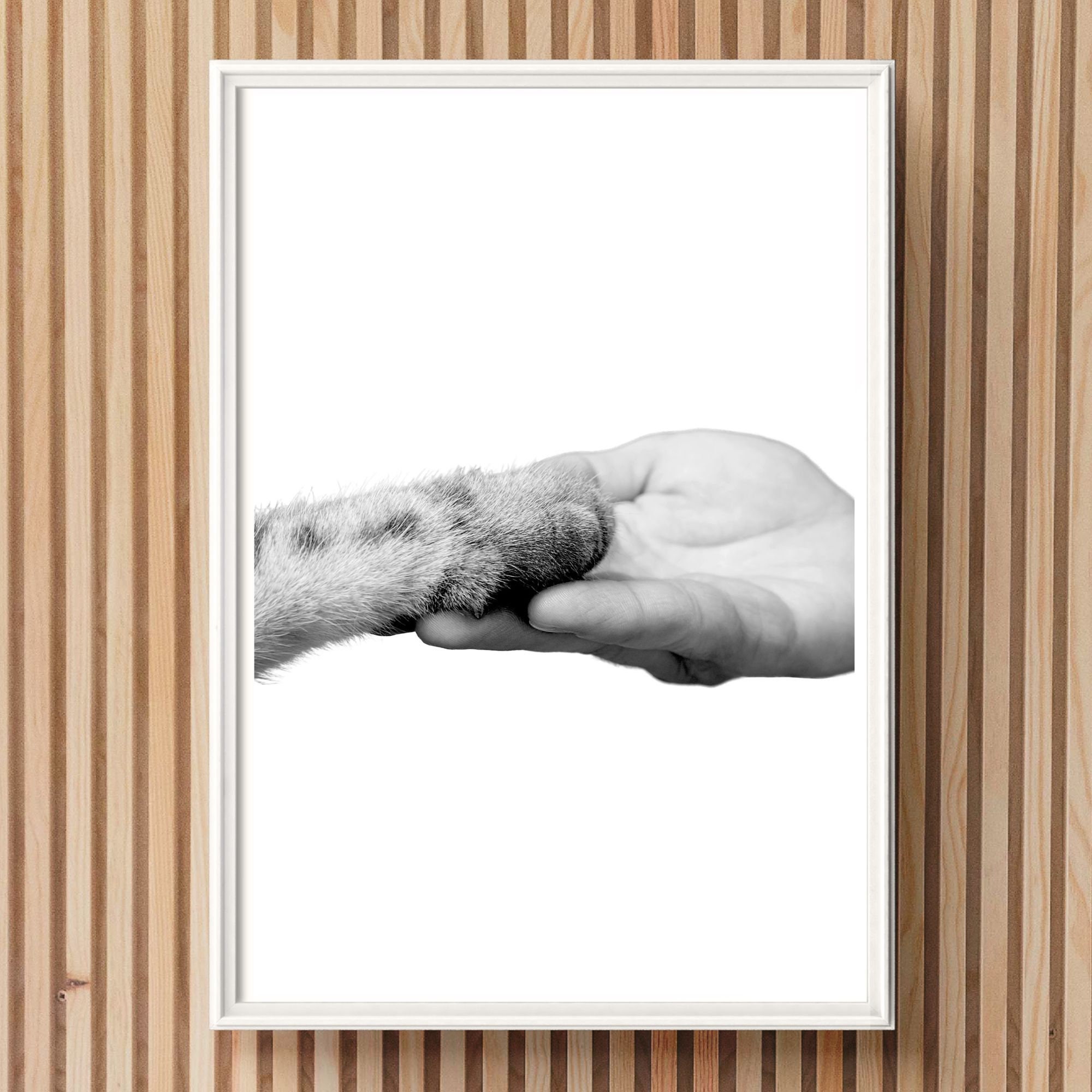 Paw and Hands Color Pop Printable Wall Art Paw Hands Veterinary Office ...