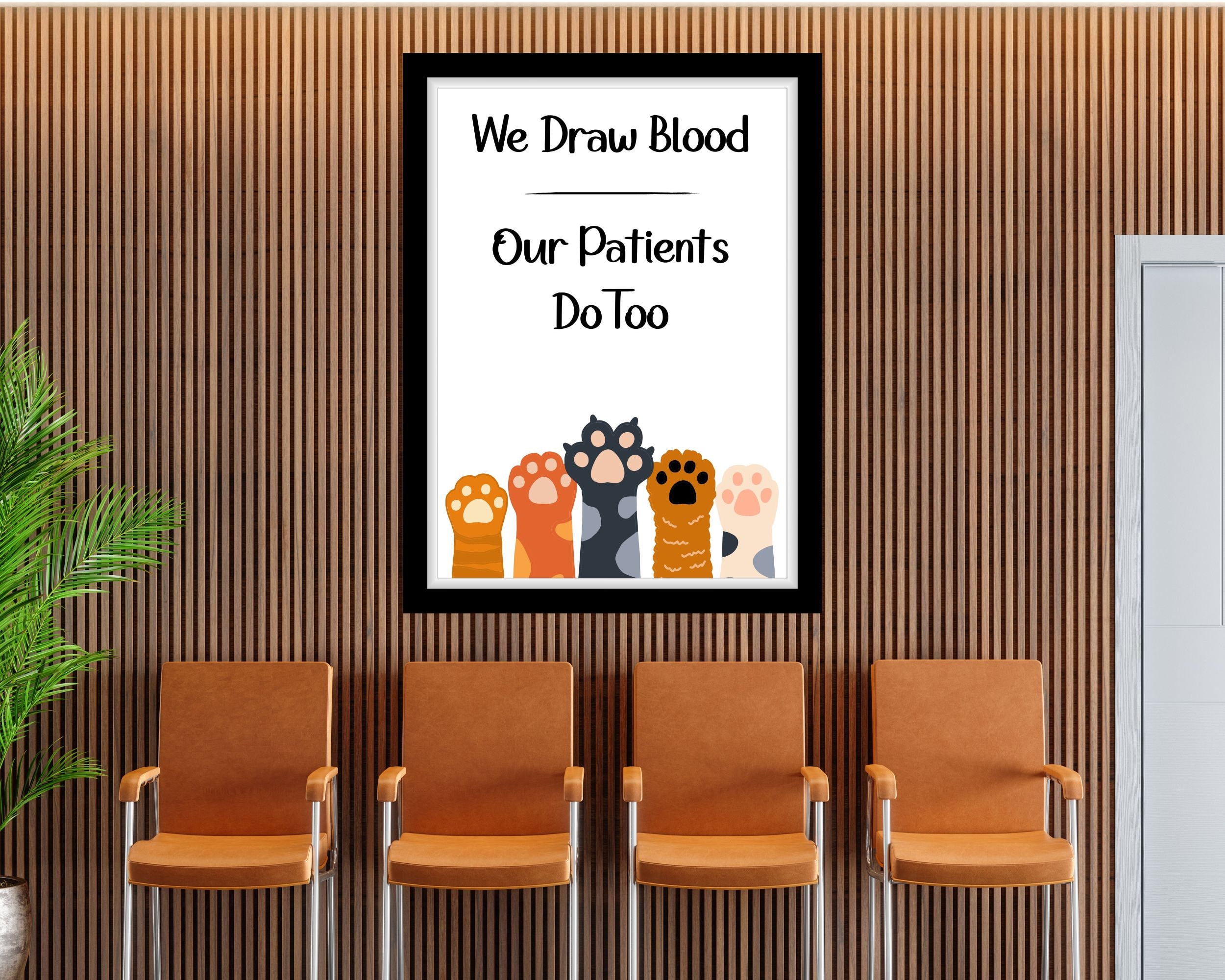 Funny Vet Office Wall Art Vet Clinic Printable Wall Art Veterinary ...