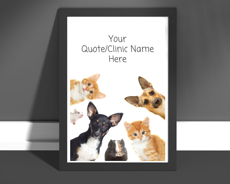 Veterinary Office Decor Printable Wall Art Vet Office Wall Art ...