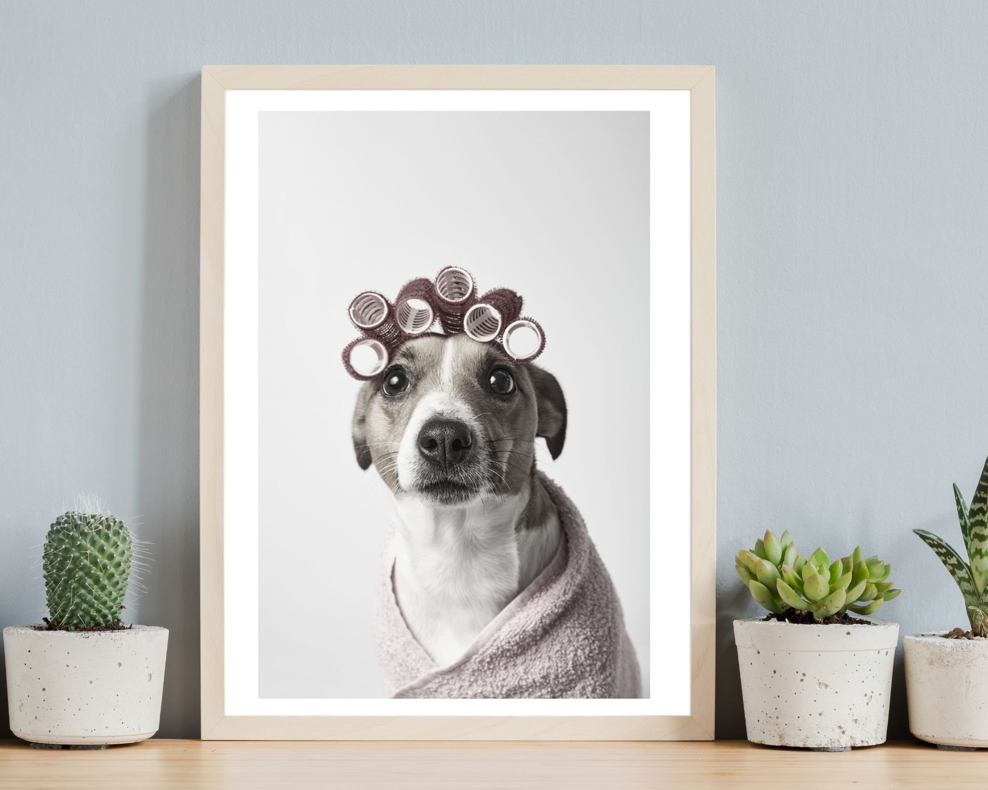 Funny Dog Portrait Printable Wall Art Vet Office Decor Funny - Etsy