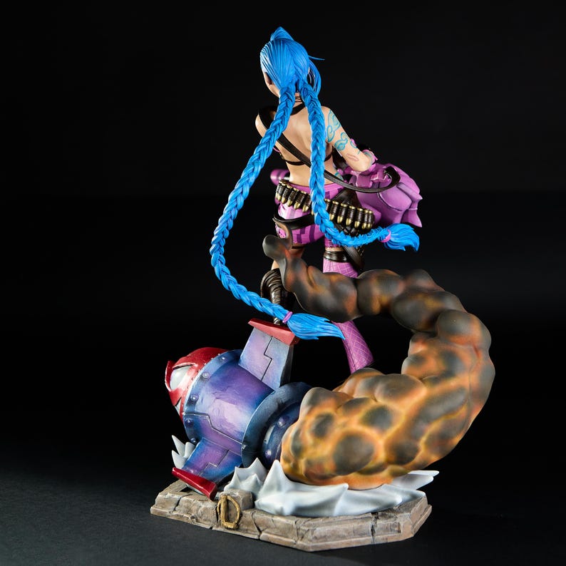 Custom Jinx Figure 1/6 Scale From League of Legends & Arcane ...