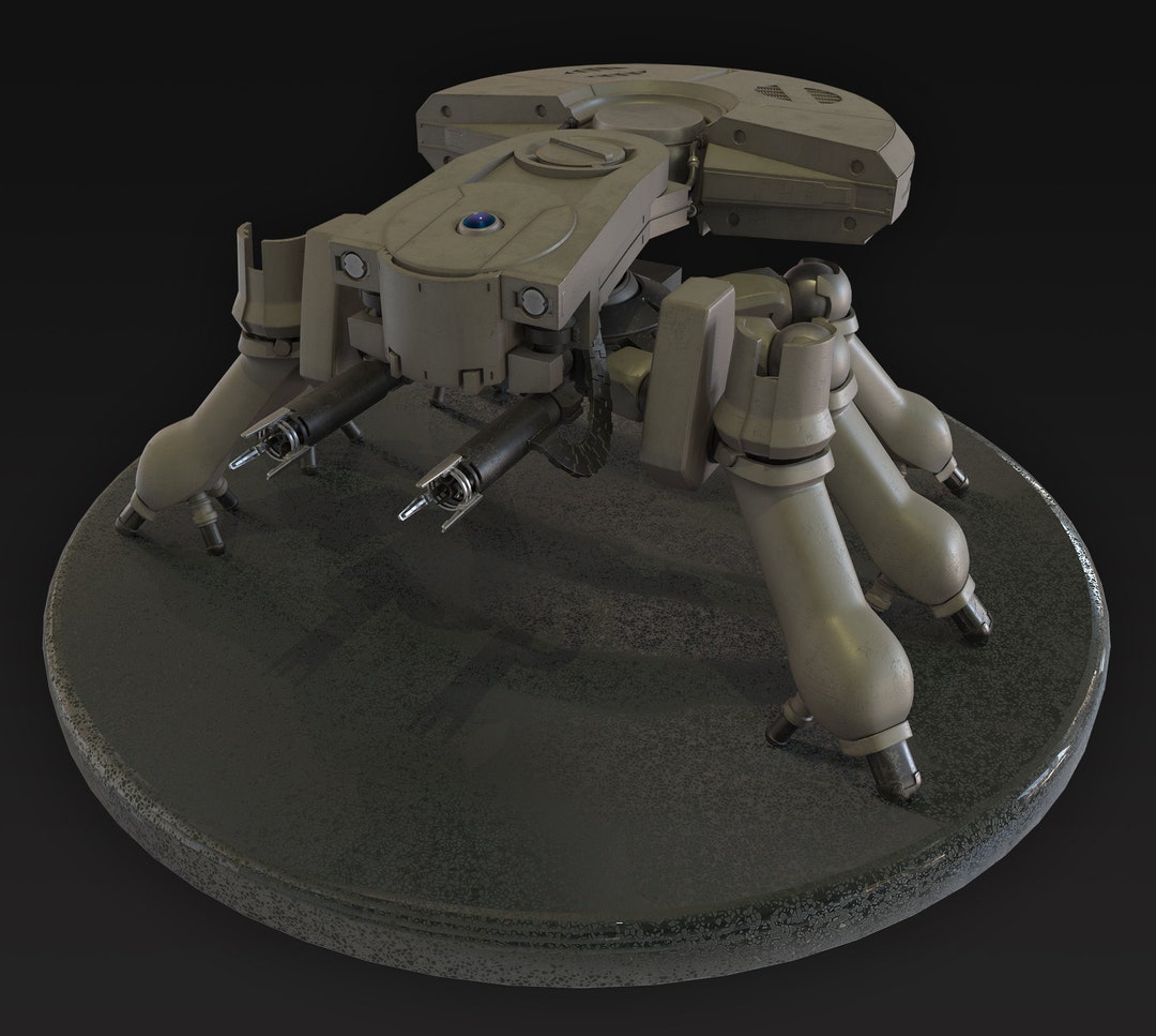 RESIN FIGURE T08A2 Spider Tank Ghost in the Shell 1995 - Etsy